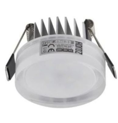 Spot LED downlight rond 5W (Eq. 40W) 4200K Diam 62mm | Castorama