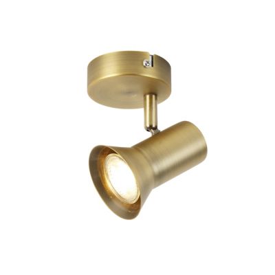 Spot orientable et inclinable pour plafond et mur en bronze - Karin 1
