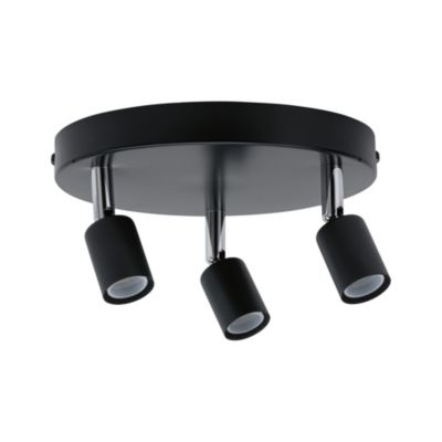 Spotlight Carolina IP44 GU10 230V max. 3x10W gradable Anthracite Chrome