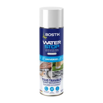 Spray réparateur Bostik Waterstop Tous Travaux 500 ml | Castorama