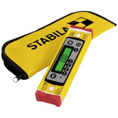 Stabila TECH 196 DL 19831 Niveau à bulle numérique 23 cm, IP67, double ...