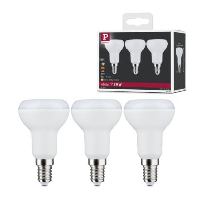 Standard 230 V Réflecteur LED R50 E14 Kit de 3 3x450lm 3x5,5W 2700K Opale