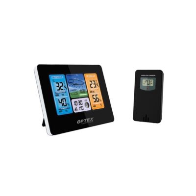 Station météo couleur WIFI prévisions Météorologiques Intérieur Extérieur OPTEX | Castorama