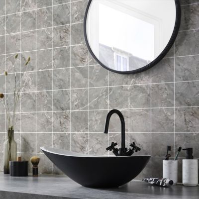 Sticker Mural Carrelage adhésif Cuisine Salle de Bain - 24 STICKERS ...