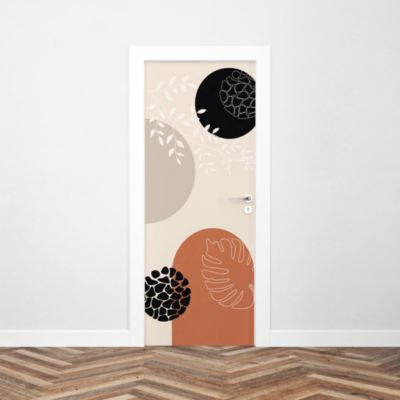 Sticker Porte Formes Déco 204 x 83 cm | Castorama