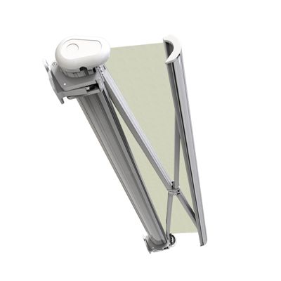 Store banne coffre intégral 3,5 x 3 m motorisé et manuel extérieur pour ...