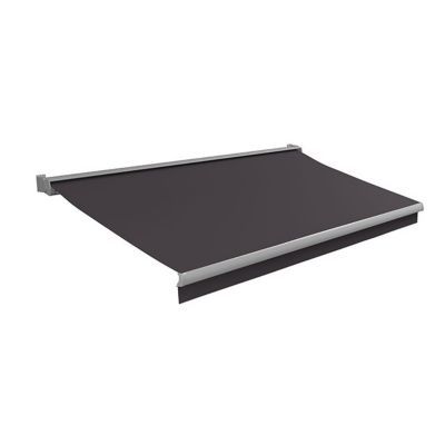 Store de terrasse coffre motorisé Cendre 4 x 3,5m | Castorama