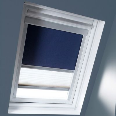 Store duo fenêtre de toit Geom UK08 bleu