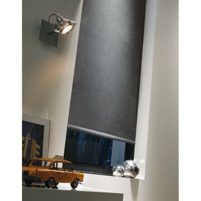 Store enrouleur occultant Colours Boreas gris moyen 90 x 190 cm | Castorama