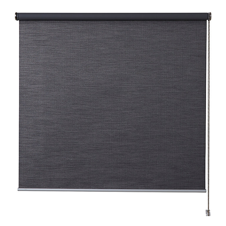 Store enrouleur occultant Colours Ilas polyester gris 90 x 180 cm ... Store enrouleur occultant Colours Ilas polyester gris 90 x 180 cm ...