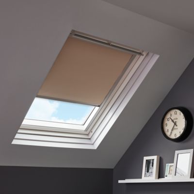 Store occultant fenêtre de toit Velux DKL MK04 beige