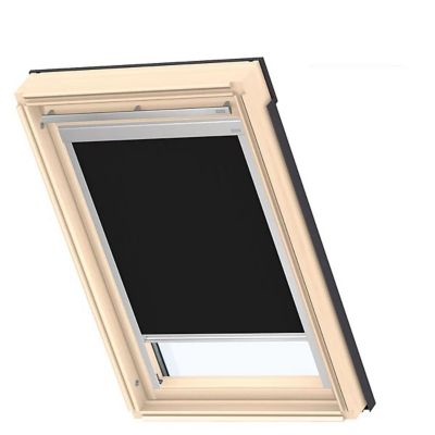 Store occultant VELUX Classic uni noir à commande manuelle DBL S06 4249