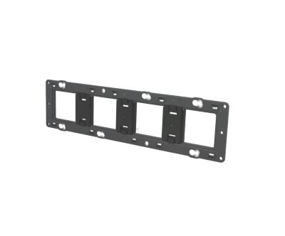 Support de fixation 4 postes Legrand Mosaic composable