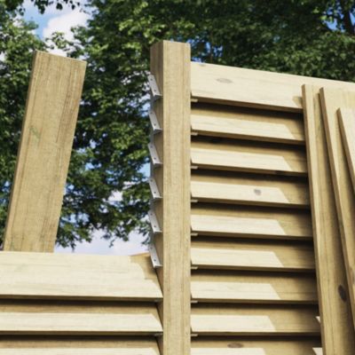 Support en métal lemhi pour pose persienne vendu par 2