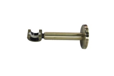 Support pour barre à rideau extensible medium GoodHome bronze Ø16/19 cm ...
