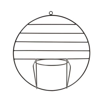 Support pour pot GoodHome noir Ø40 cm