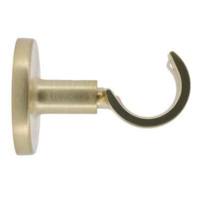 Support tige ouvert tringle à rideau Easy fix métal doré mat Ø20/28mm L.60mm Mobois | Castorama