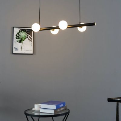 Suspension design blanche et noire - Jacinta | Castorama