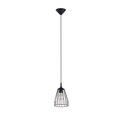 Suspension en Acier - LYRID 90420 - Noir - IP20 - Max 15W LED - E27 ...