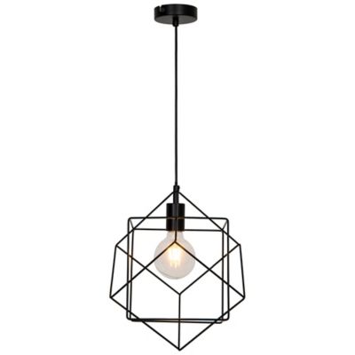 Suspension mavique E27 IP20 noir