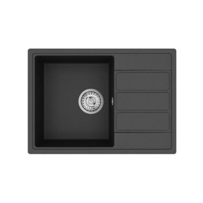 Swiss Aqua Technologies 62x44 cm évier avec égouttoir réversible en ...