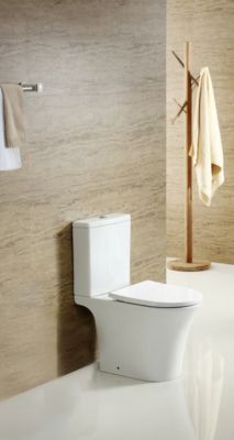Swiss Aqua Technologies Combi WC à poser sans bride, avec abattant ...