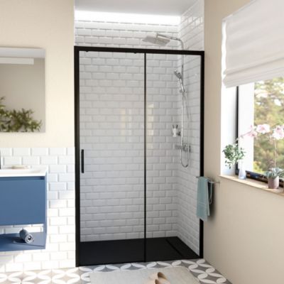 Swiss Aqua Technologies TEX BB Porte de douche 120x195cm coulissante ...
