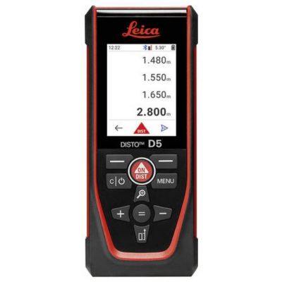 Télémètre laser Leica DISTO D5 - portée 200 m, Bluetooth 5.0, écran IPS ...