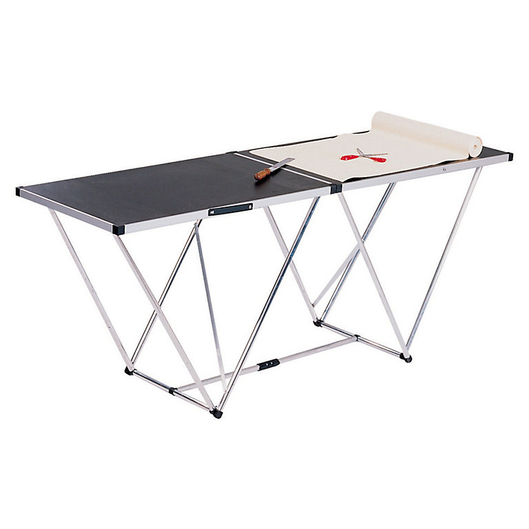 Table à tapisser Master en aluminium L.300 x l.60cm Ocai | Castorama Table à tapisser Master en aluminium L.300 x l.60cm Ocai | Castorama