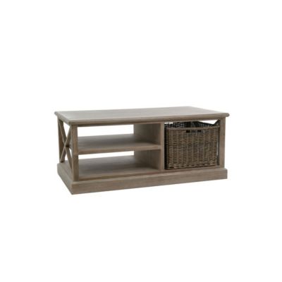 Table basse 1 panier - FLORINA