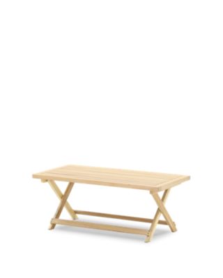 Table basse pliante en bois 100x50 - Serena