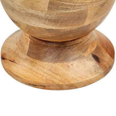 Table d'appoint ronde 43x43x66 cm Bois de manguier massif vidaXL