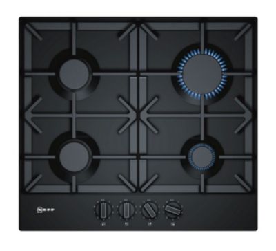 Table de cuisson gaz 60cm 4 feux noir Neff T26DS49S0 | Castorama