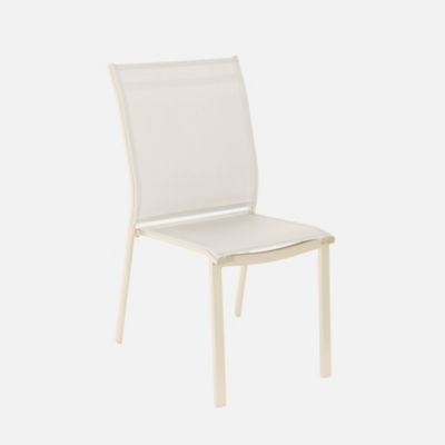 Table de jardin aluminium + 8 assises beige - Zaro / Buffalo