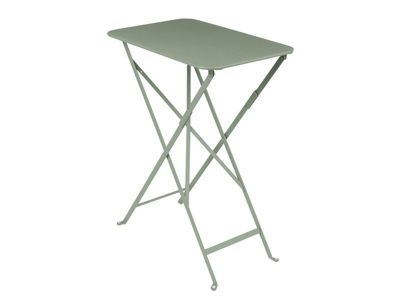 Table de jardin Fermob Bistro acier cactus L.37 x l.57 cm, H.74 cm ...