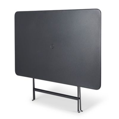 Table de jardin pliante Fermob Bistro en métal - Coloris carbone - L ...
