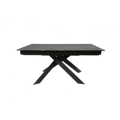 Table extensible 160 à 240 cm en céramique gris anthracite - SPIKE | Castorama