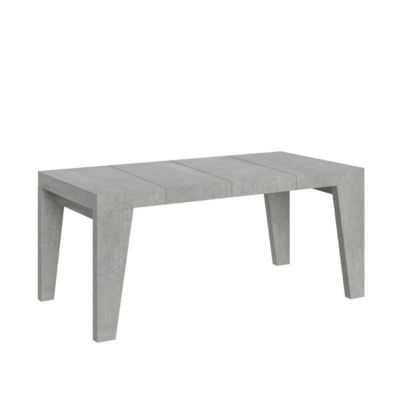 Table extensible 90x90/246 cm Naxy Premium Cemento