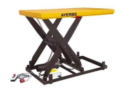 Table élévatrice électrohydraulique 3T, 1300x800 mm, élévation 1010 mm
