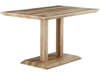 Table repas "Alina" 130 x 80 x 75 cm Chêne