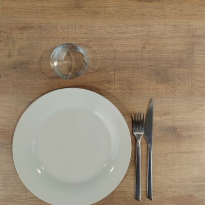 Table ronde 120cm - modèle Rome bois tanin clair - Restootab