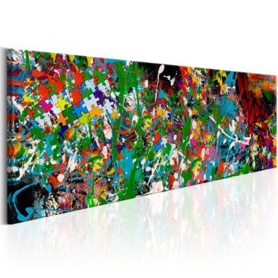 Tableau Artistic Puzzle 135x45 cm