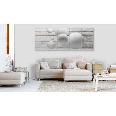 Tableau Balls and Boards (5 Parts) Narrow 200x80 cm