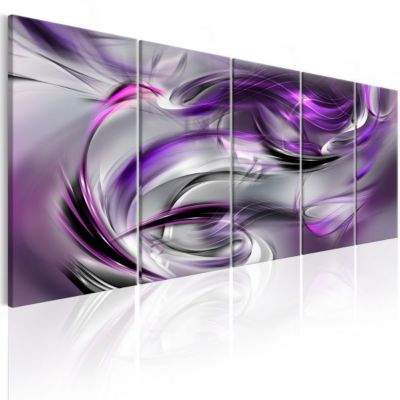 Tableau déco Purple Gale 225x90 cm