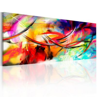 Tableau Dance of the rainbow 135x45 cm