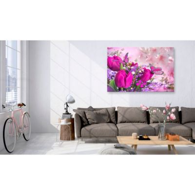 Tableau Fleurs Spring Explosion 120x80 cm