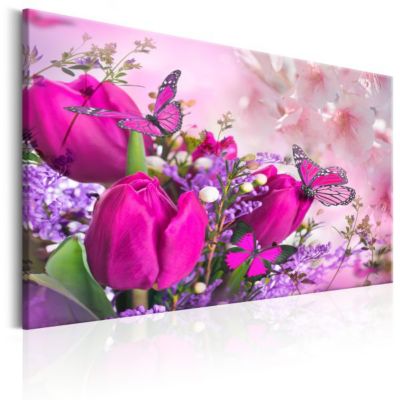 Tableau Fleurs Spring Explosion 60x40 cm