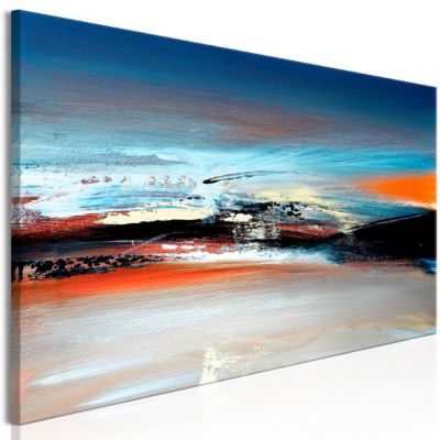 Tableau Landscape at Dawn (1 Part) Narrow 120x40 cm