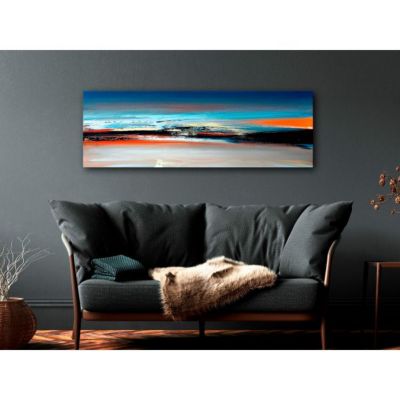 Tableau Landscape at Dawn (1 Part) Narrow 120x40 cm