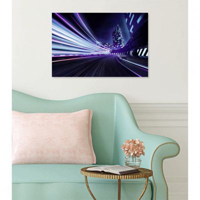 Tableau verre acrylique Lazer Race 60 x 40 cm - Décoration murale photo ...